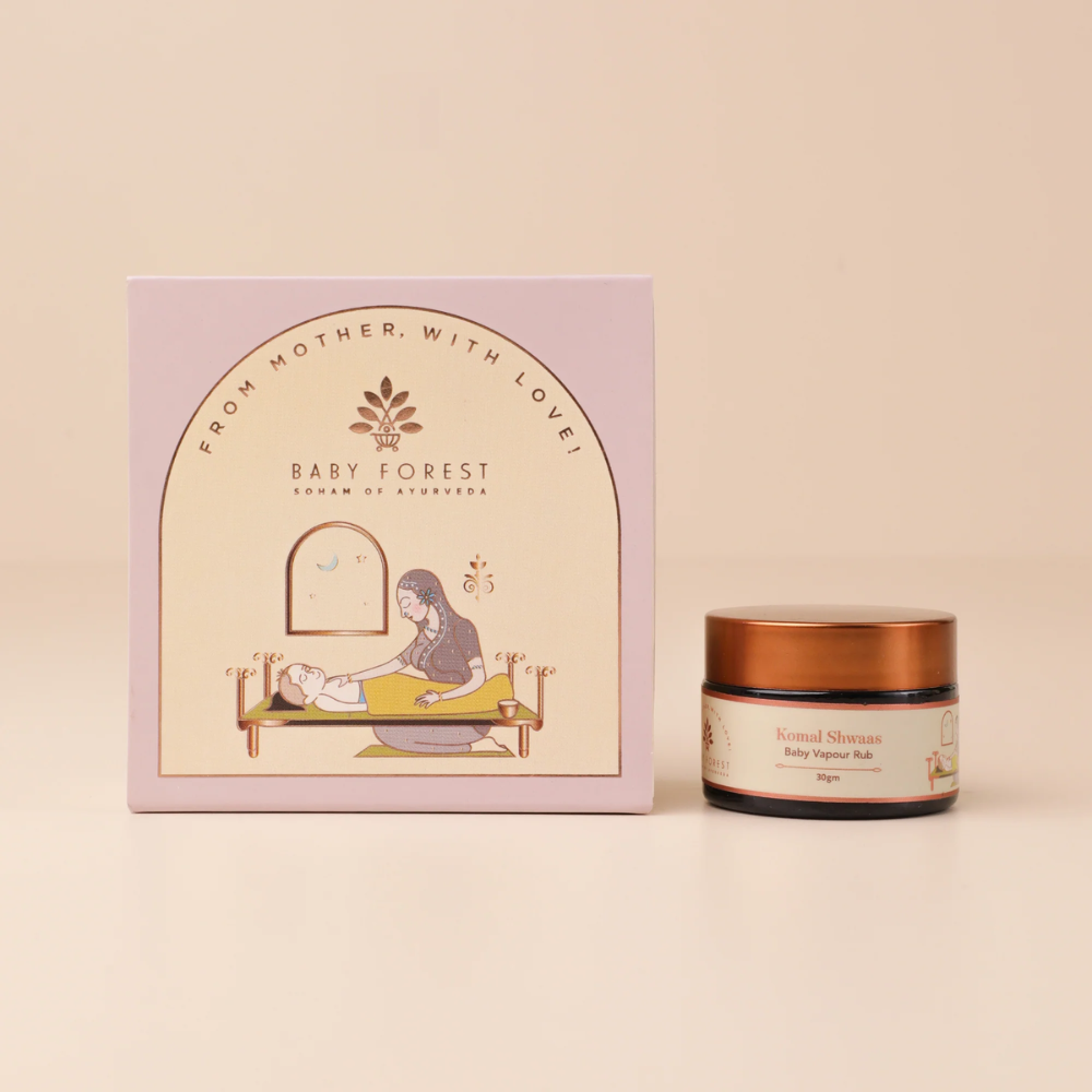 Buy Baby Forest Komal Shwaas Cold Relief Balm 100% Natural